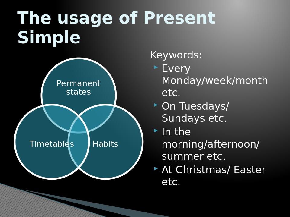 Презентація- теперішній простий час - Present Simple-PPT | Презентація. Англійська мова