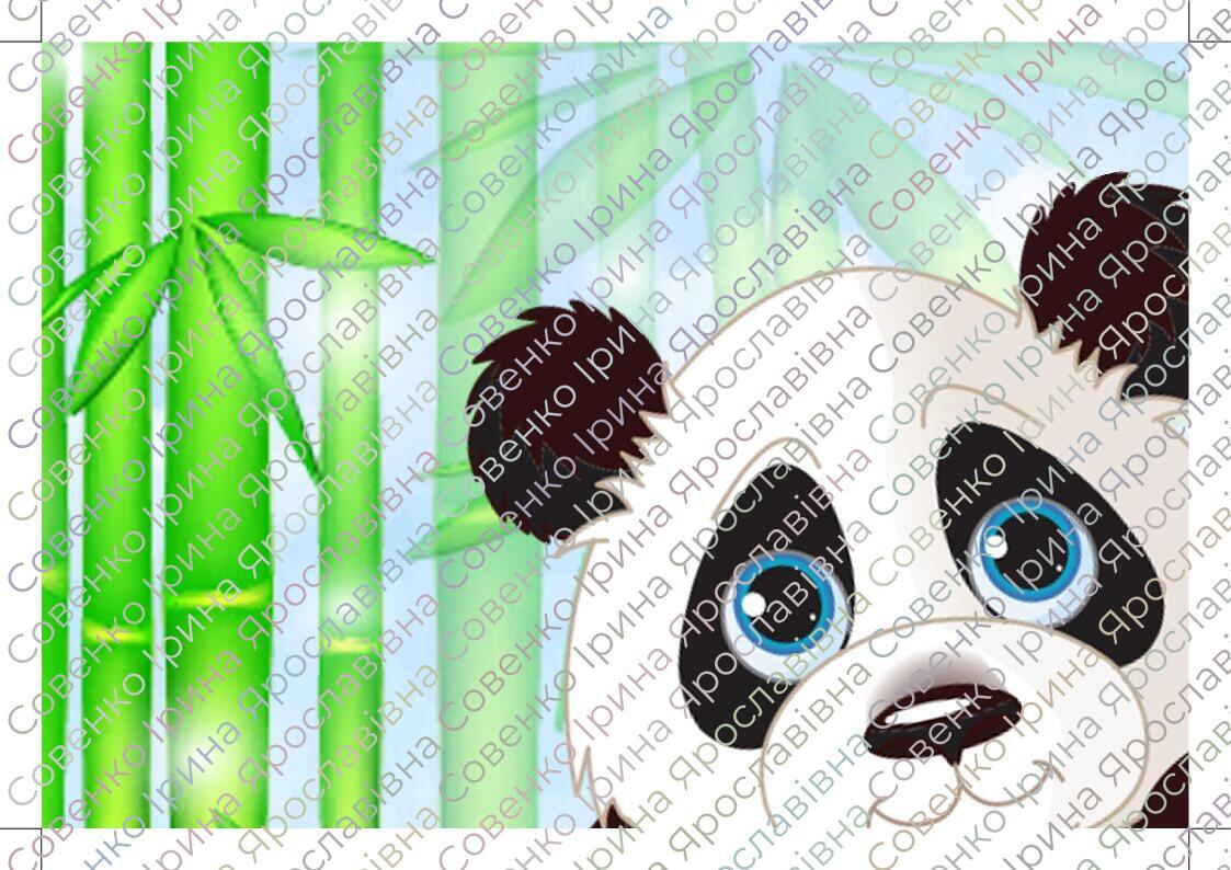 Наш клас з Пандою Постер на 6 або 12 аркушів А4 та шаблони для фото Ілюстрації НУШ