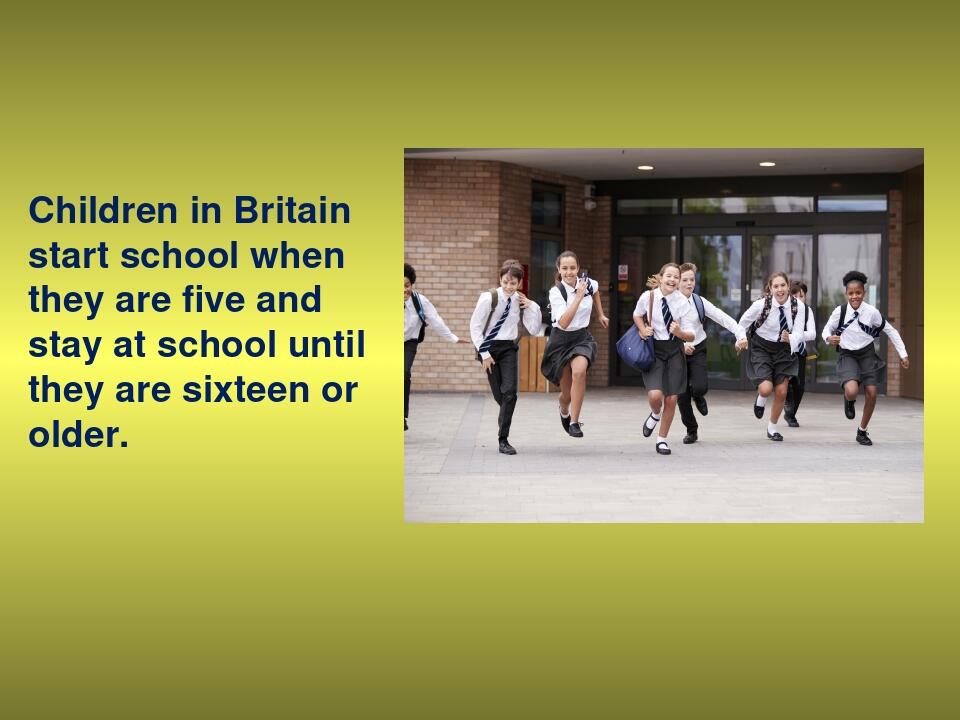 Презентація з теми "Schools in Great Britain" | Презентація. Англійська ...