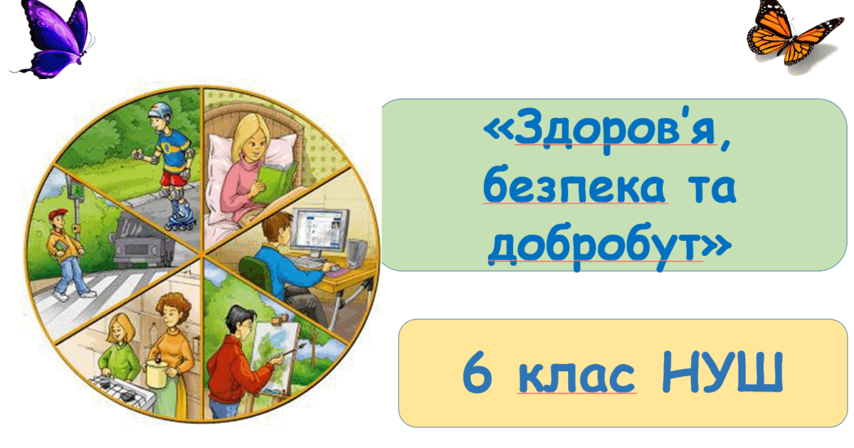 Презентація Життя і здоровя людини 6 клас НУШ Презентація Здоровя безпека та добробут