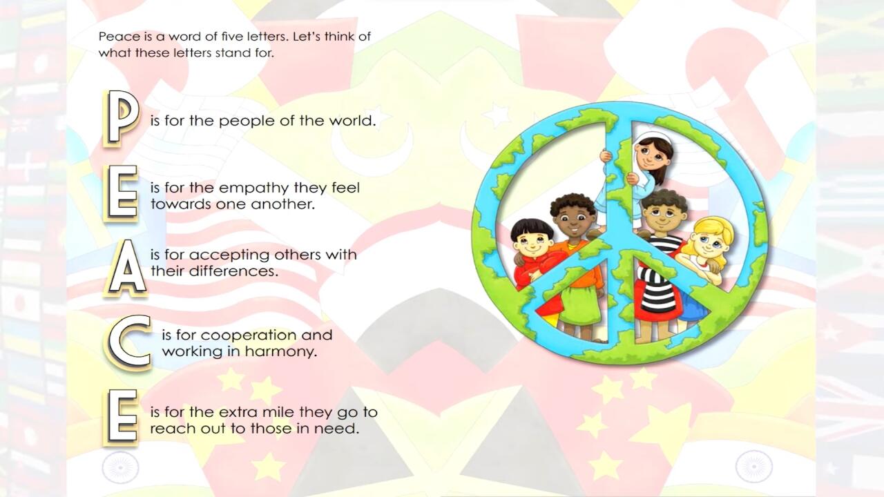 День Миру на уроці англійської мови Peace Day / World Peace Day ...