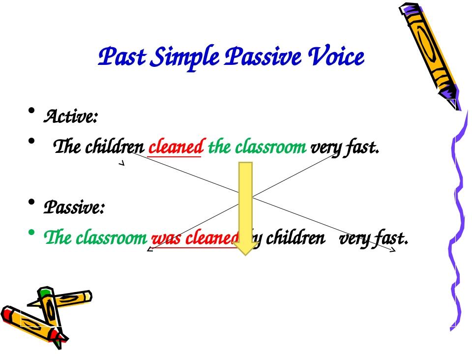 Презентація "Past Simple Passive Voice" | Презентація. Англійська мова