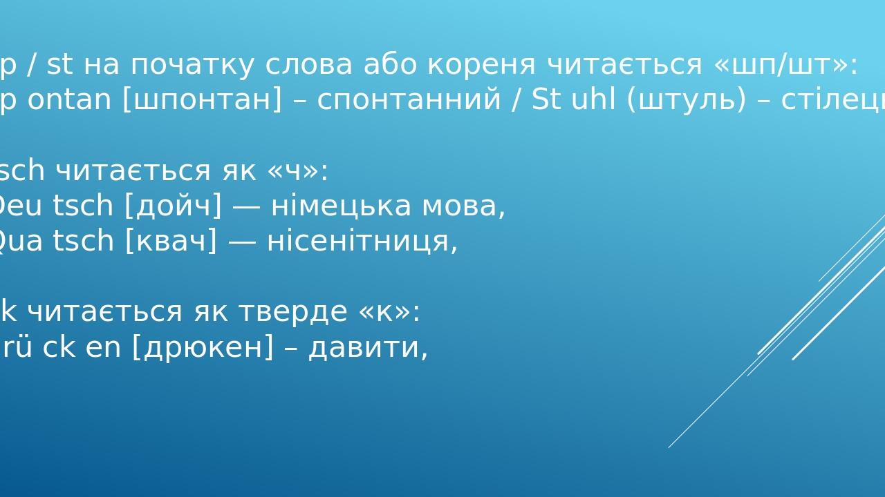 Мультимедійна презентація Навчання читанню Ілюстрації Німецька мова