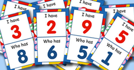 Гра "I have - Who has" Numbers 1-10 | Інші методичні матеріали ...