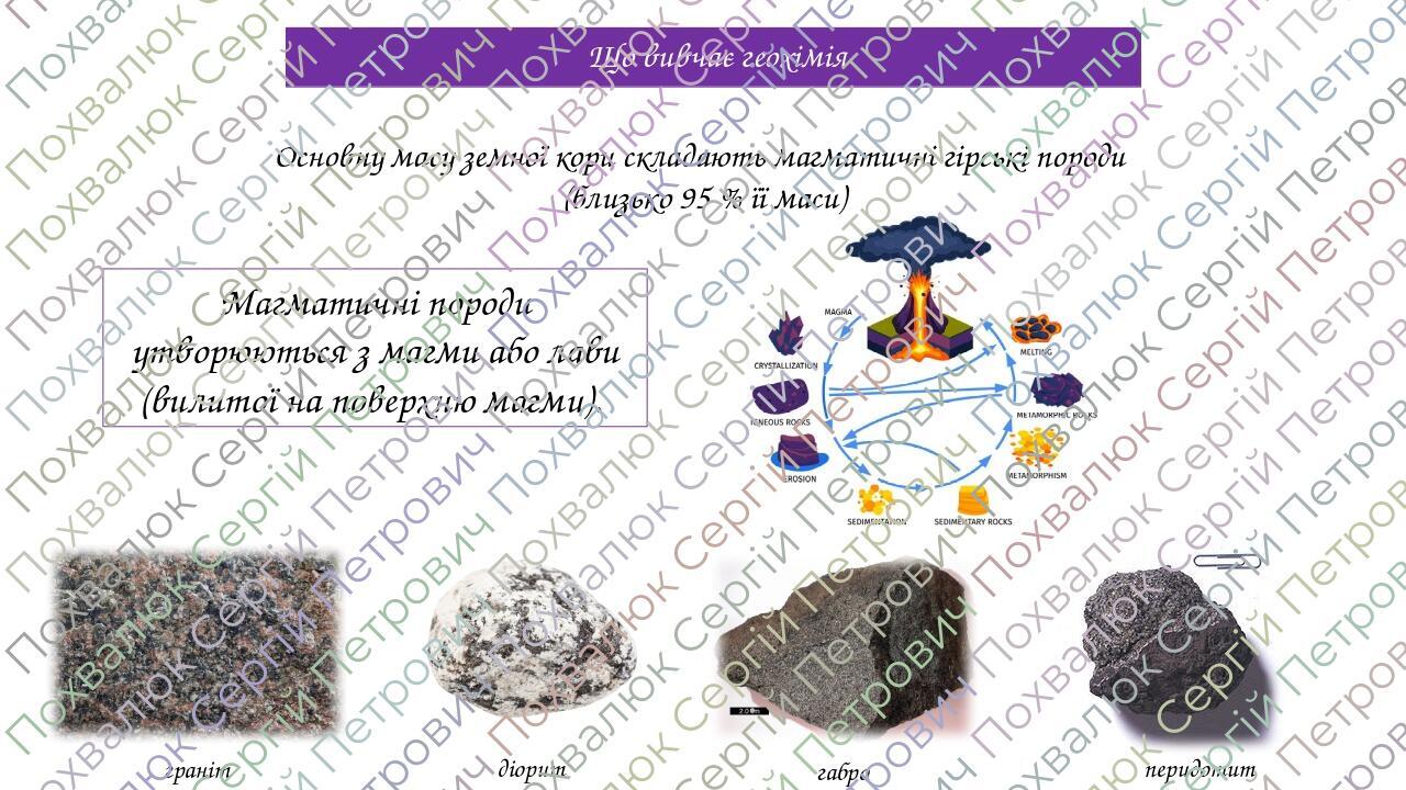 Презентація на тему "Із чого складається Земля. Геохімія як наука ...