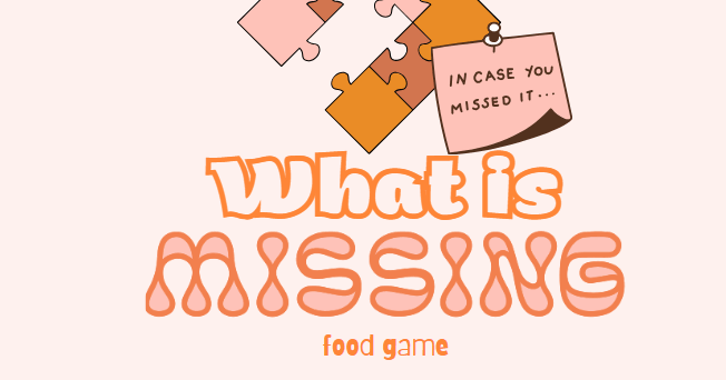 What is missing? food game for primary | Презентація. Англійська мова