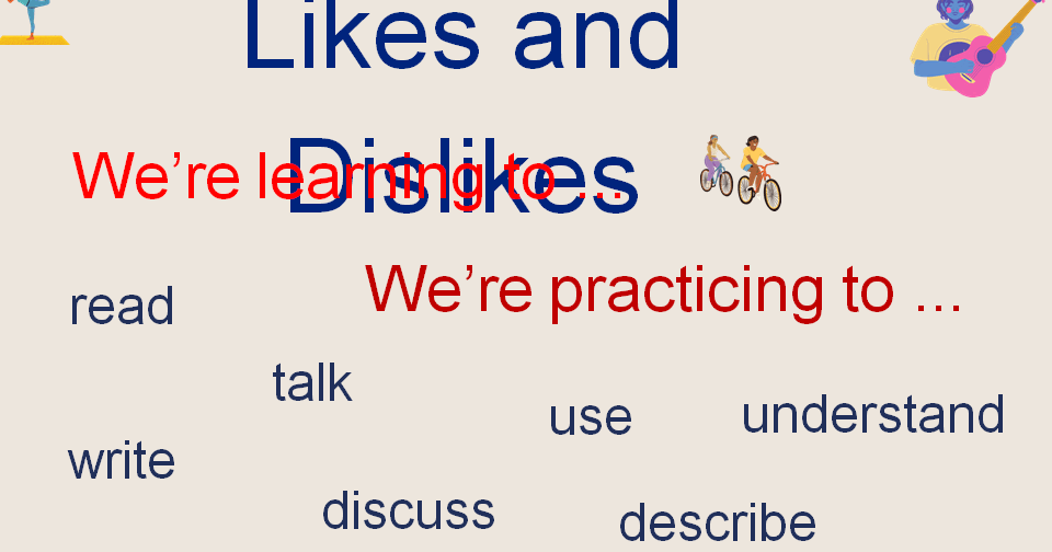 Solutions Pre-Intermediate Introduction Unit. Likes and Dislikes ...
