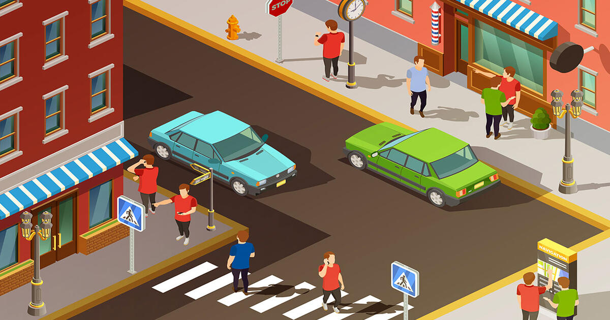 Презентація з англійської мови "In the street" | Презентація ...