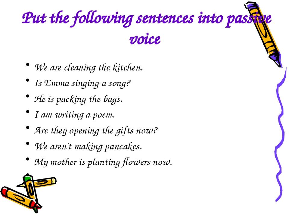 Презентація "Present Continuous Passive Voice" | Презентація ...