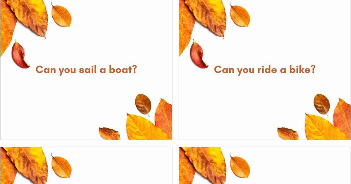 Speaking cards "Can you...?" | Ілюстрації. Англійська мова