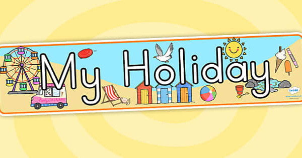 Writing "My holiday" | Урок на 1 завдання. Англійська мова