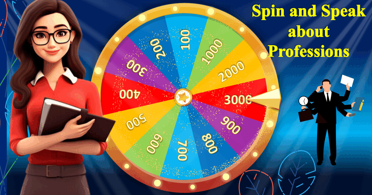 Spin and Speak. Jobs/Professions | Презентація. Англійська мова