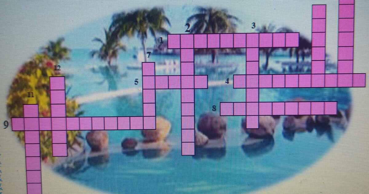 Кросворд з ЯДС для учнів 4 класу за підручником Т Гільберг на тему Що приховують глибини