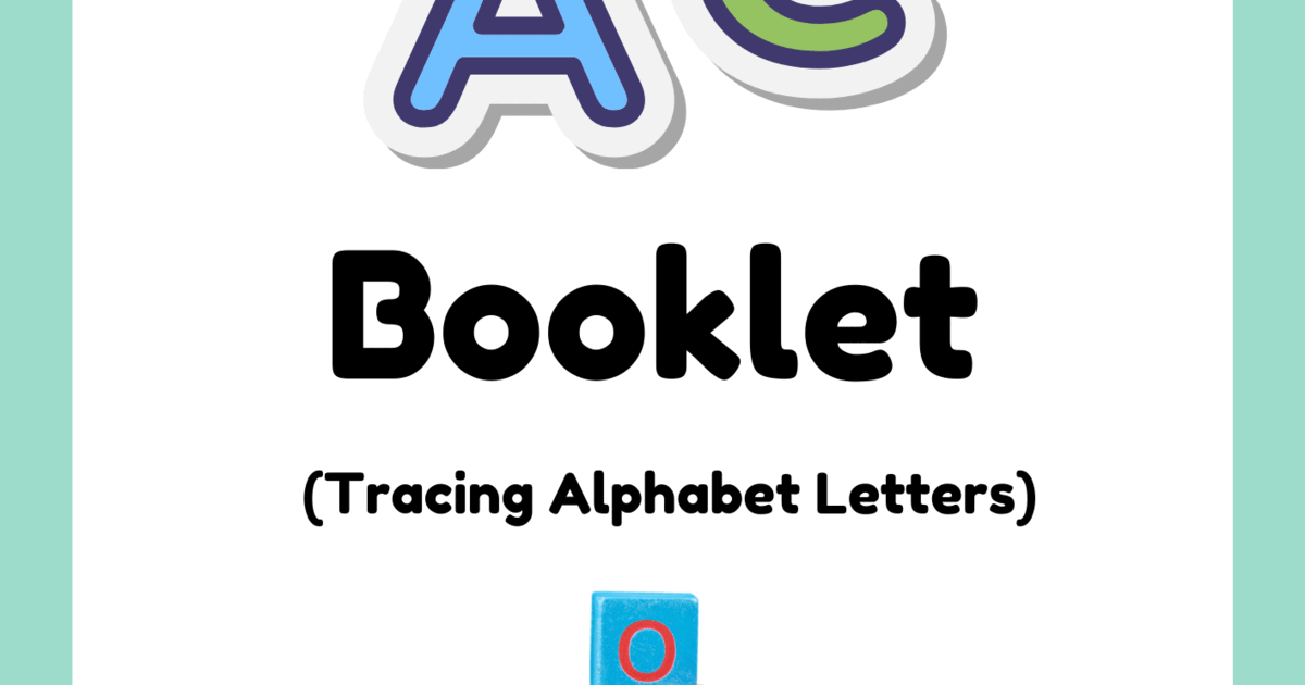 ABC Booklet (Tracing Alphabet Letters) | . Різне