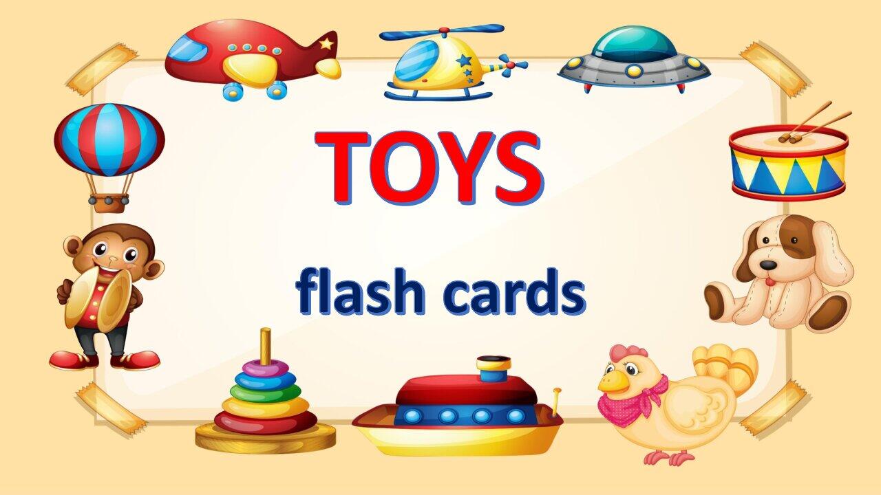 My Toys (flash cards) | Ілюстрації. Англійська мова